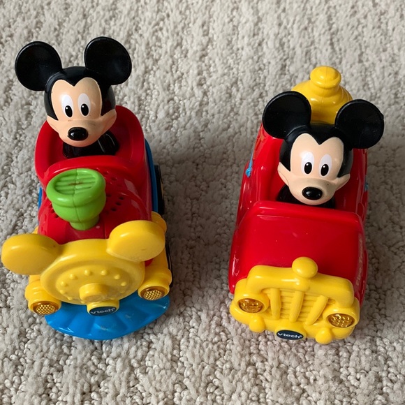 Disney | Toys | Disneys Mickeymouse Car Set | Poshmark